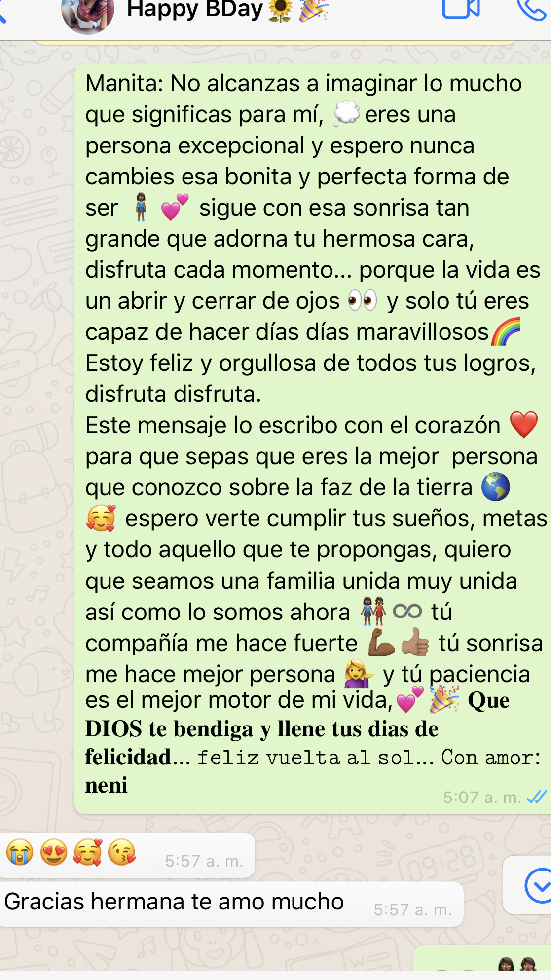 Una Carta Para Mi Hermana 120 Frases De CUMPLEAÑOS Para Una HERMANA